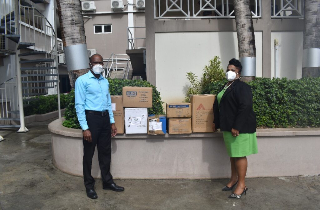 ANTIGUA AND BARBUDA RECEIVE DONATION FROM CARPHA - ABS TV Radio Antigua ...