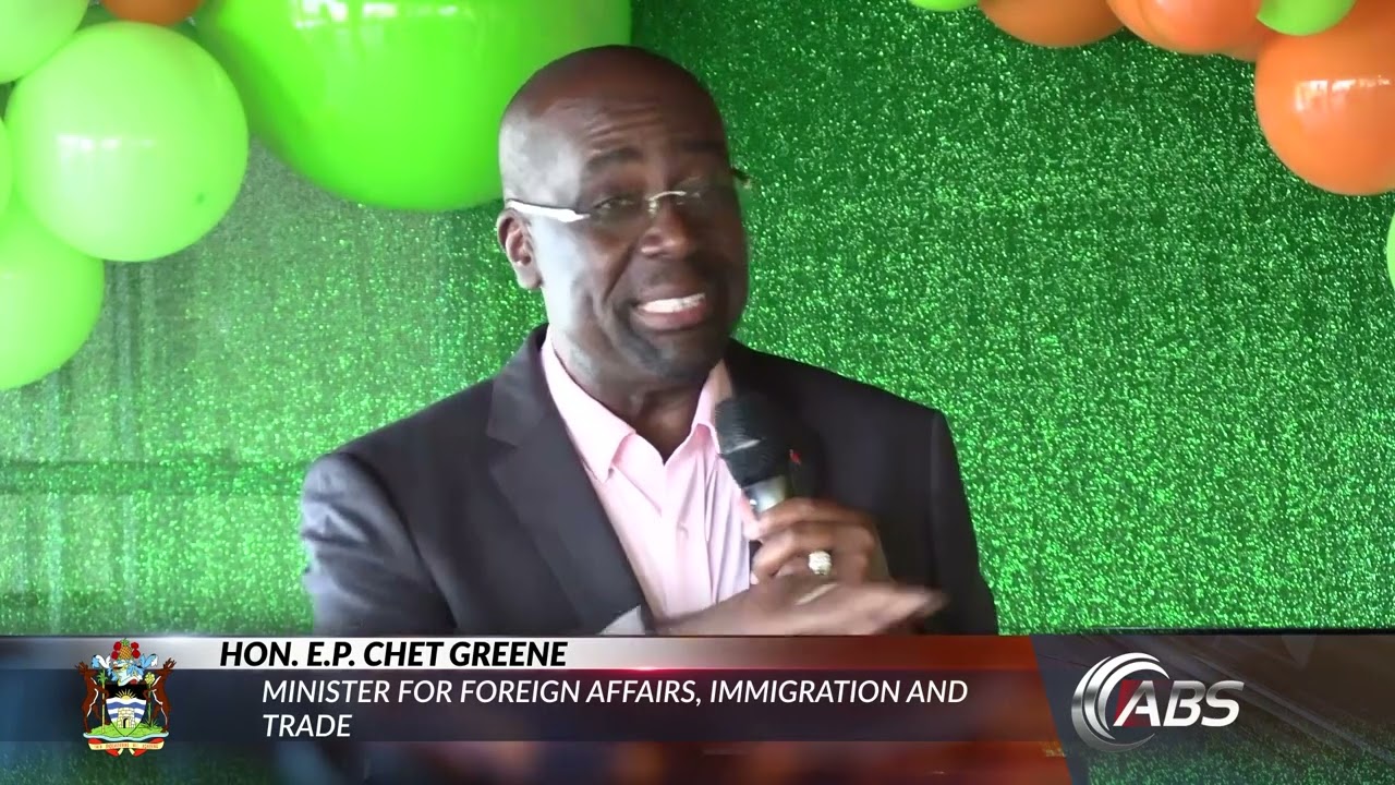 MP E.P. CHET GREENE PROMISES FIRST MATH AND SCIENCE CENTRE | ABS TV ...