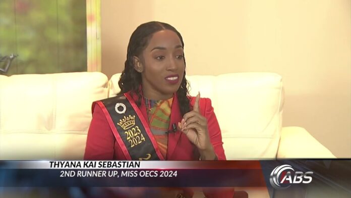 THYANA SEBASTIAN REFLECTS ON THIRD PLACE FINISH IN MISS OECS PAGEANT ...