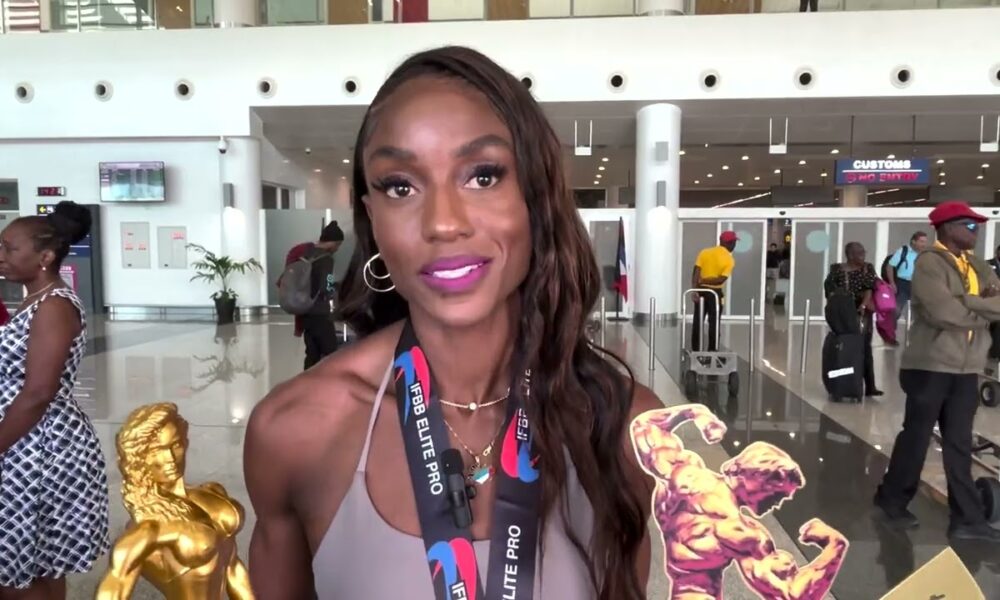 AMB. KIMBERLY PERCIVAL BACK HOME AFTER COPPING GLOBAL TITLE - ABS TV ...