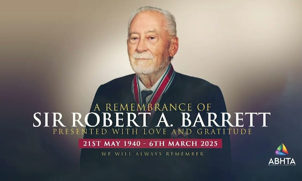 NATION BIDS FAREWELL TO HOTEL MOGUL SIR ROBERT BARRETT - ABS TV Radio ...