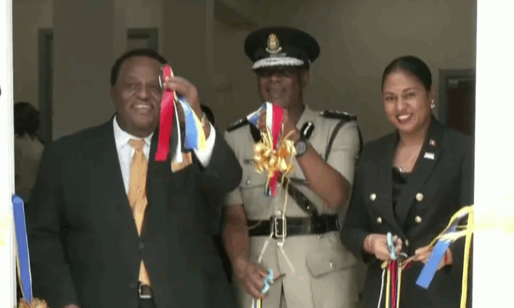 St. John’s Police Station Recommissioned - ABS TV Radio Antigua & Barbuda