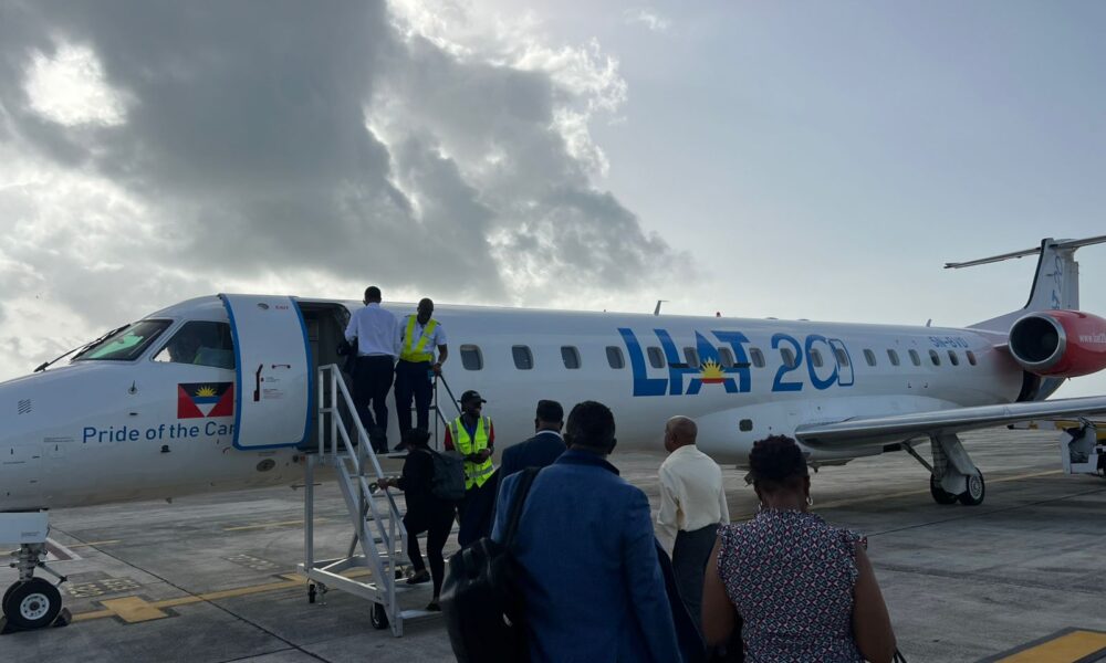 LIAT 2020 LAUNCHES KINGSTON TO MOBAY FLIGHT ROUTE - ABS TV Radio ...