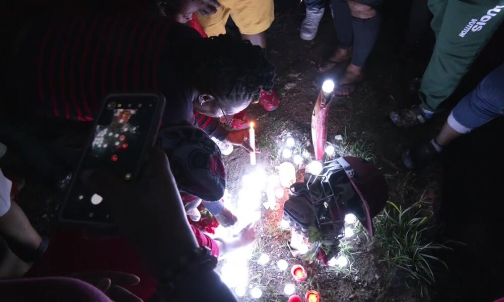 TEARFUL MEMORIES OF VONDE BOWERS DURING CANDLELIGHT VIGIL - ABS TV ...
