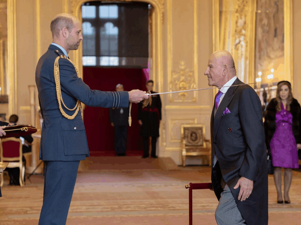 SIR AZIZ HADEED KNIGHTED IN THE UK - ABS TV Radio Antigua & Barbuda