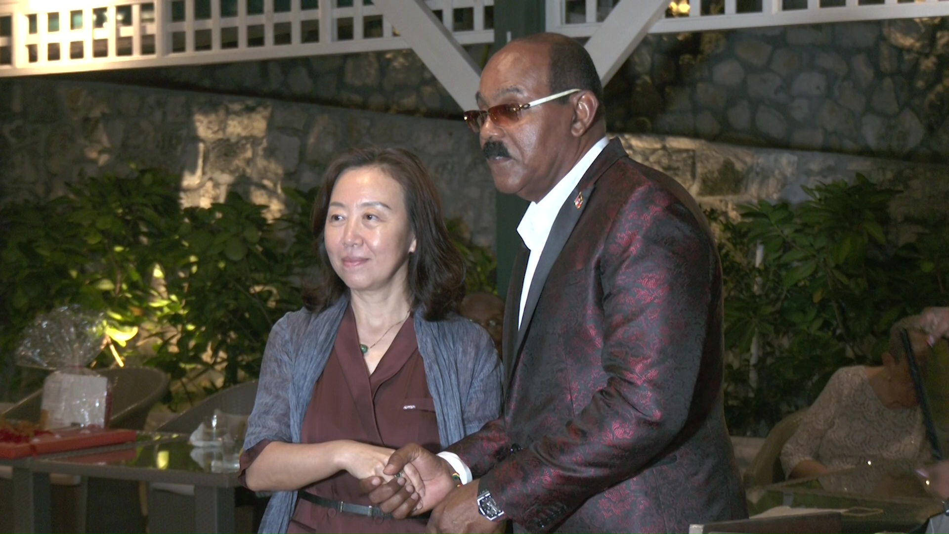 PM BROWNE AND FM GREENE LAUD OUTGOING CHINESE DIPLOMAT - ABS TV Radio ...