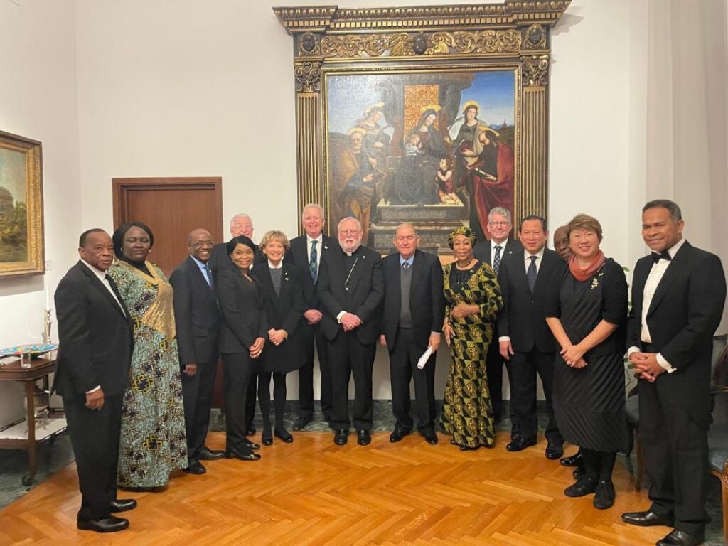 Sir David Shoul Attends Gathering of the Vatican Diplomatic Corps - ABS ...