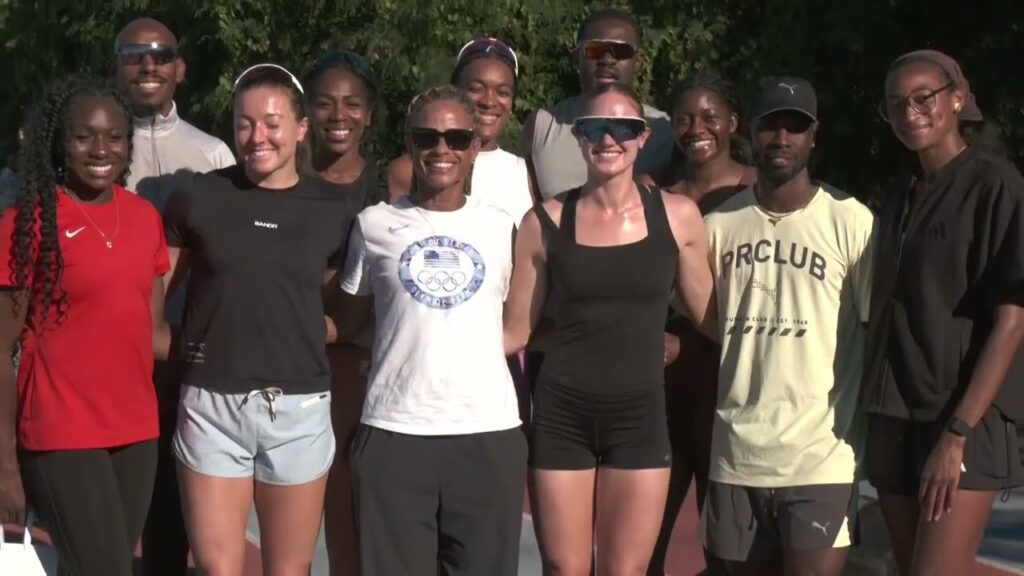 RAI BENJAMIN AND FELLOW OLYMPIANS BASK IN YASCO TRAINING CAMP - ABS TV ...