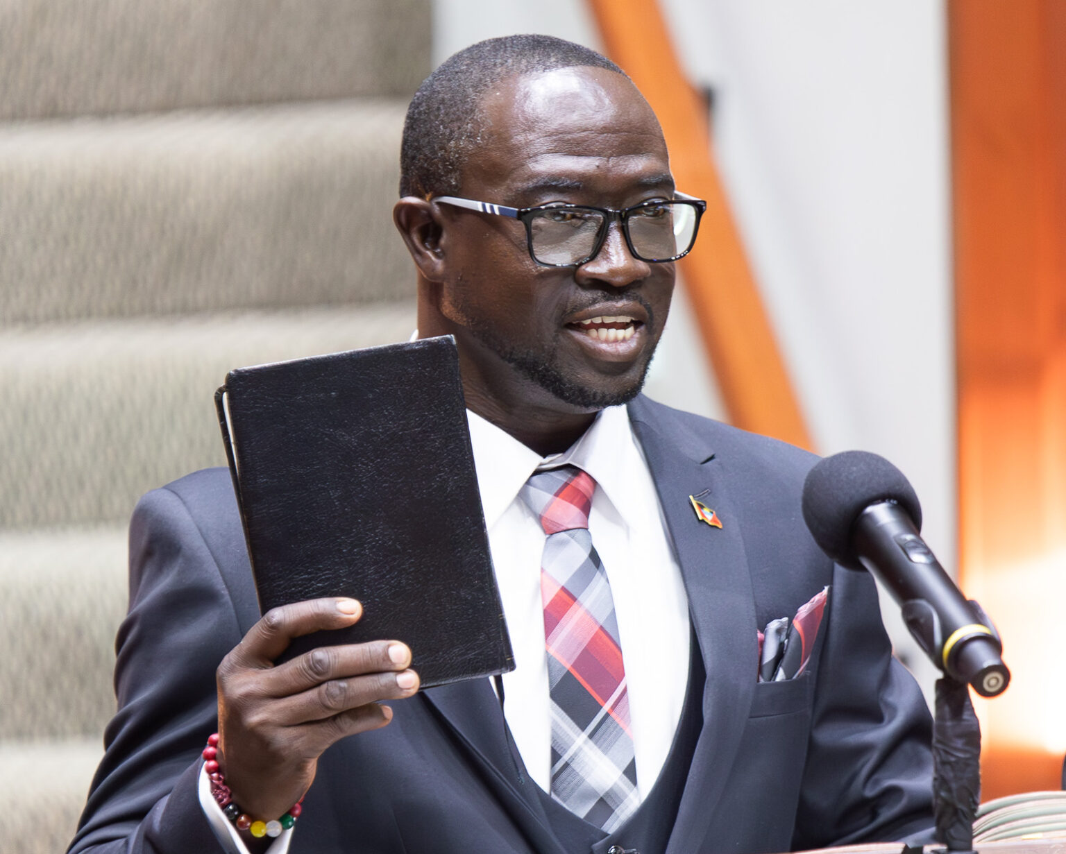 Randy Baltimore Officially Sworn in as St Phillip North MP - ABS TV ...